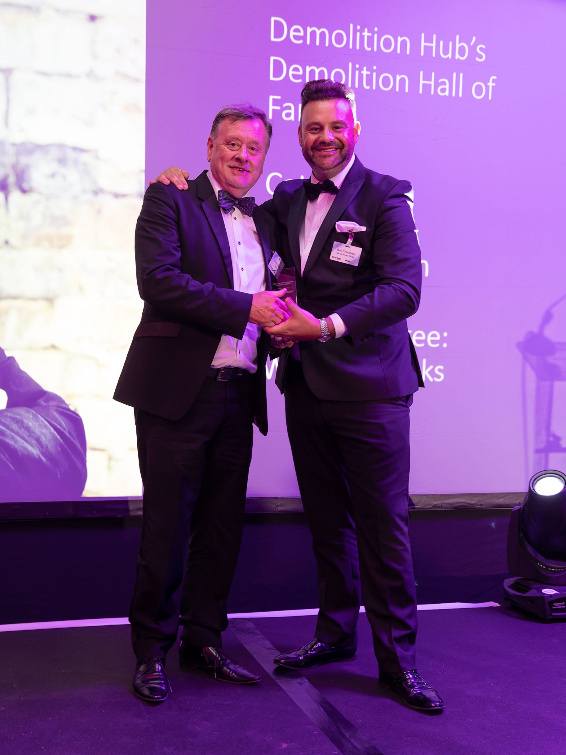 William Crooks honoured for his dedication to the demolition industry ...